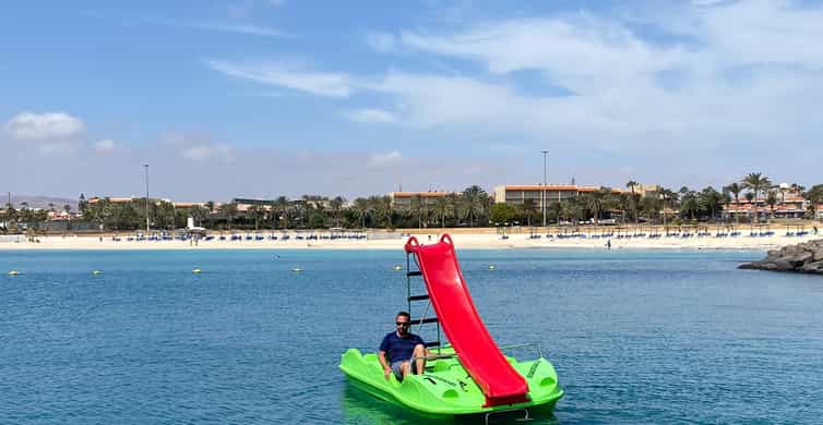 Caleta de Fuste: Pedalo with slide rental | GetYourGuide