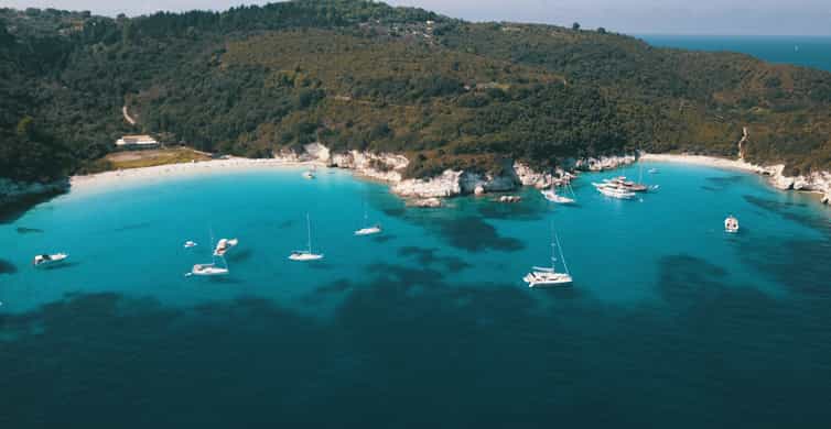 From Lefkimmi: Paxos, Antipaxos & Blue Caves Speedboat Tour | GetYourGuide