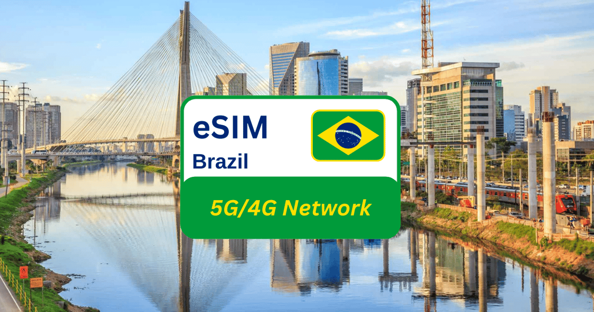 São Paulo: Brazil eSIM Data Plan for Travelers | GetYourGuide