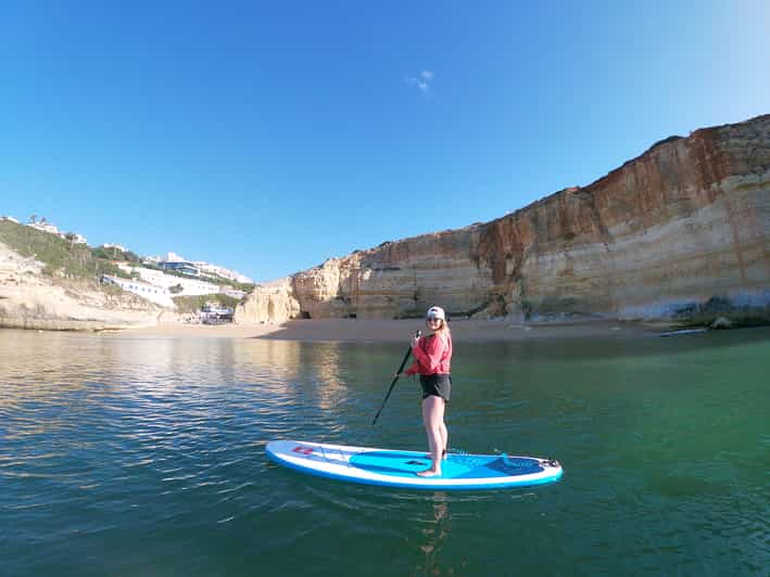 Benagil: Benagil Cave Stand Up PaddleBoard Tour at Sunrise | GetYourGuide