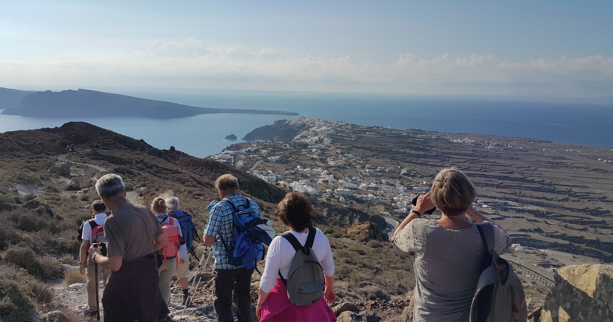 Santorini: Fira to Oia Caldera Hike with Guide | GetYourGuide