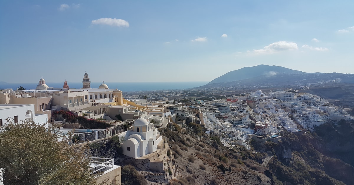 Santorini: Caldera wandeltocht van Fira naar Oia | GetYourGuide