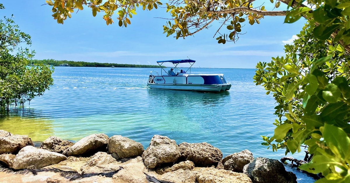 Key Largo Pontoon Boat Rentals | GetYourGuide