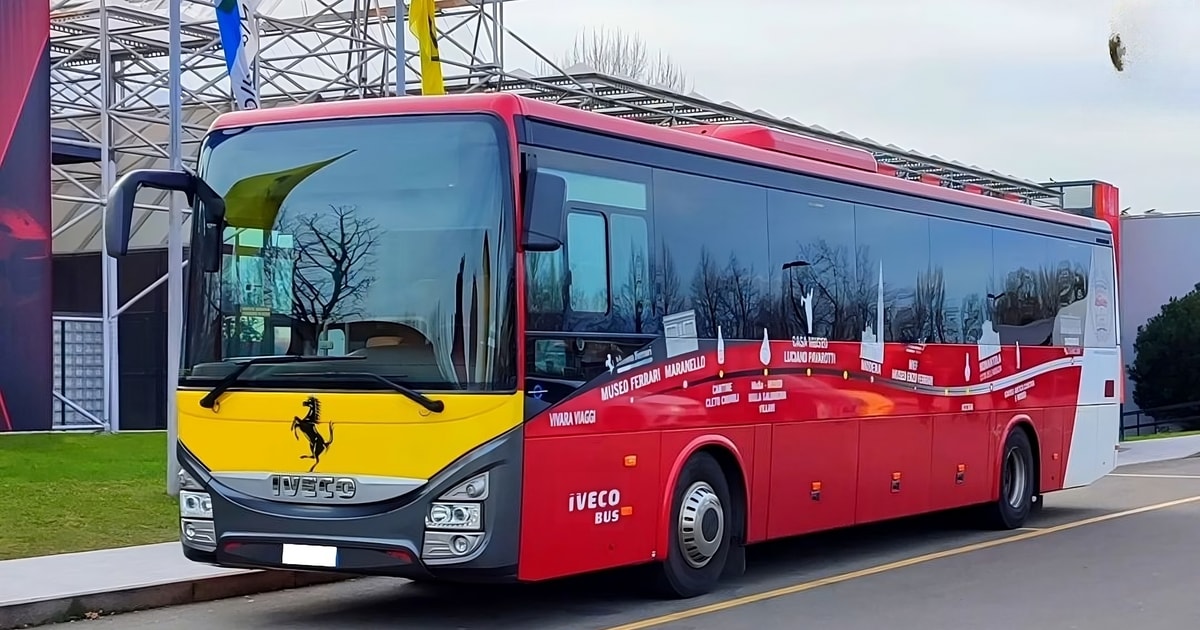 Modena: Round-Trip Bus Transfer to Ferrari Museum Maranello | GetYourGuide