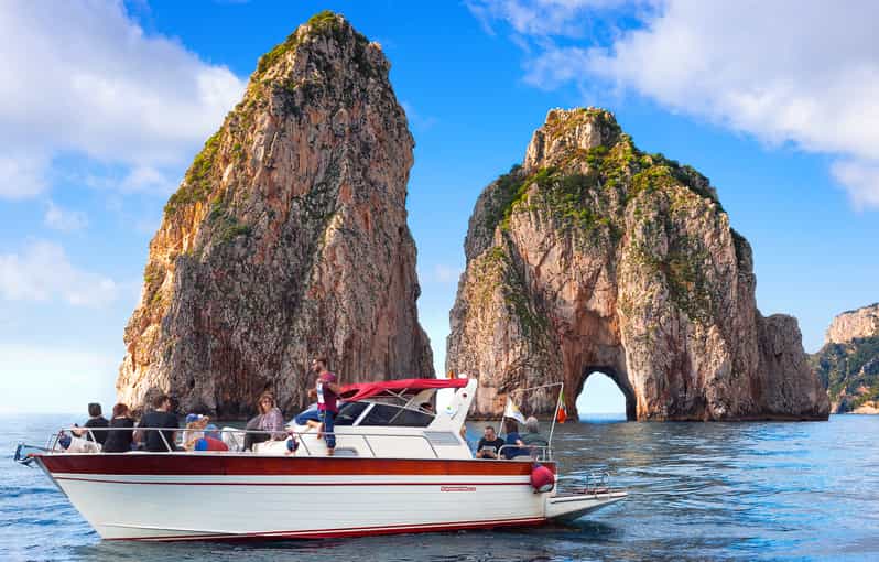 From Sorrento: Boat Tour to Capri with Limoncello and Lunch | GetYourGuide