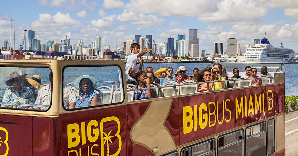 Miami: Everglades Experience, Bay Cruise & Open-top Bus Tour | GetYourGuide
