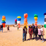 Las Vegas: Mojave, Red Rock Sign and 7 Magic Mountains Tour | GetYourGuide