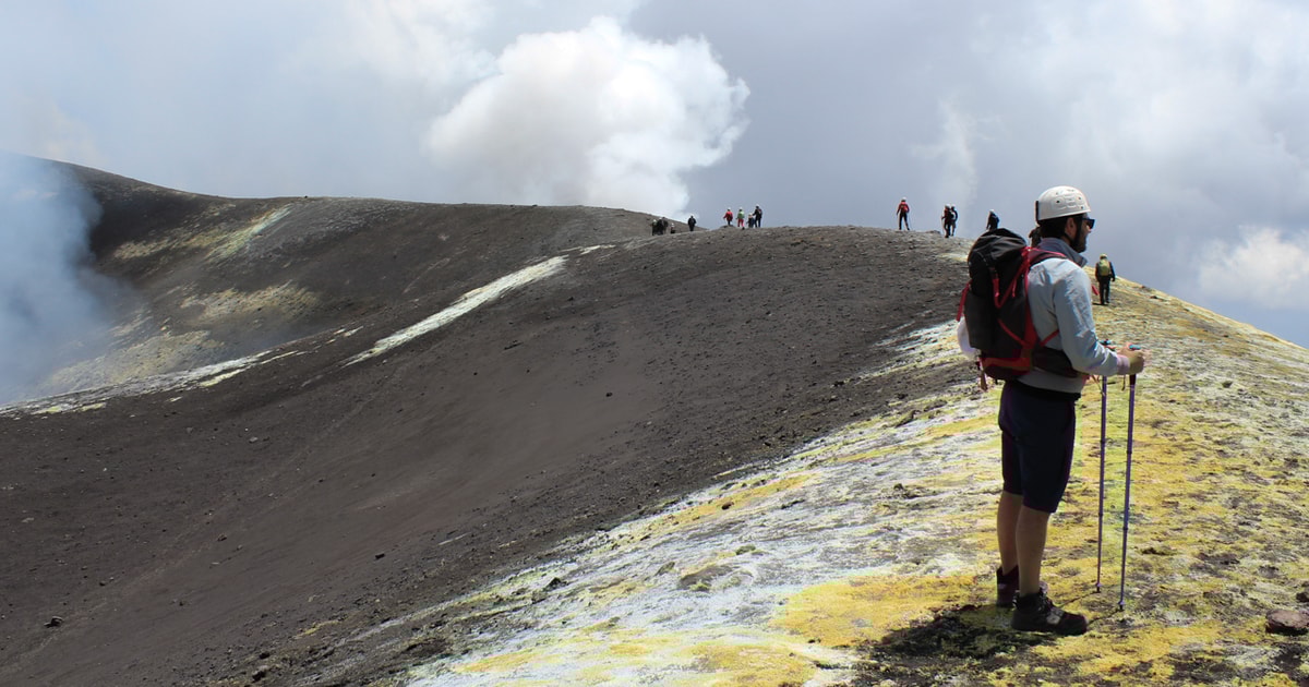 Mount Etna: Summit Craters Walking Tour | GetYourGuide