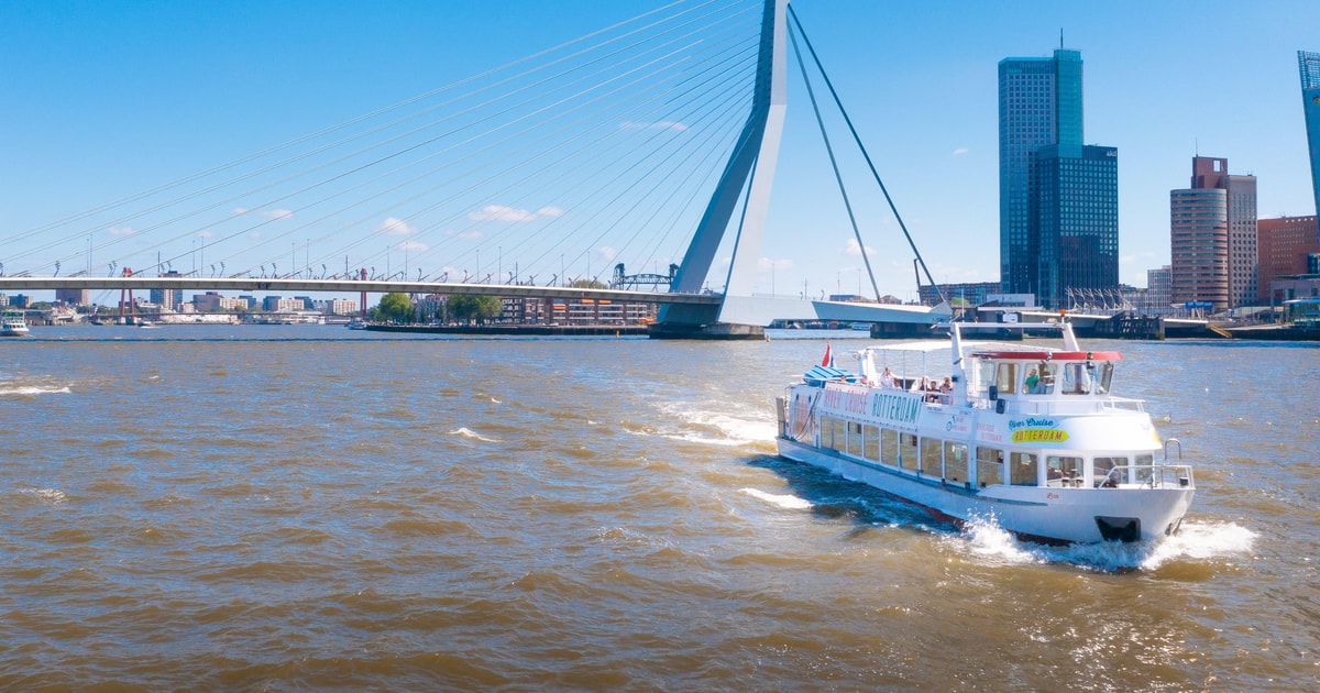Rotterdam: rondvaart door de haven & entreeticket Euromast | GetYourGuide