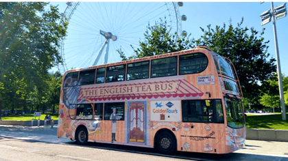 London: Afternoon Tea Bus with a Glass of Prosecco | GetYourGuide