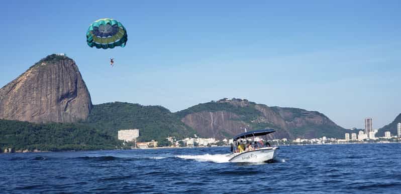 Rio de Janeiro: 2-Hour Boat Trip with Parasailing | GetYourGuide
