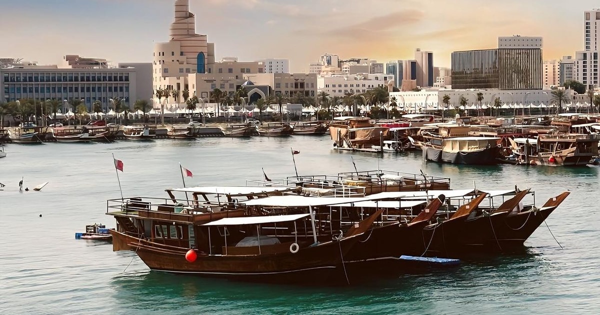 Doha: Traditional Dhow Cruise with Pickup and Drop-off | GetYourGuide
