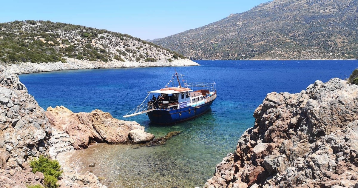 From Votsalakia Port: Samiopoula Boat Cruise with Lunch | GetYourGuide
