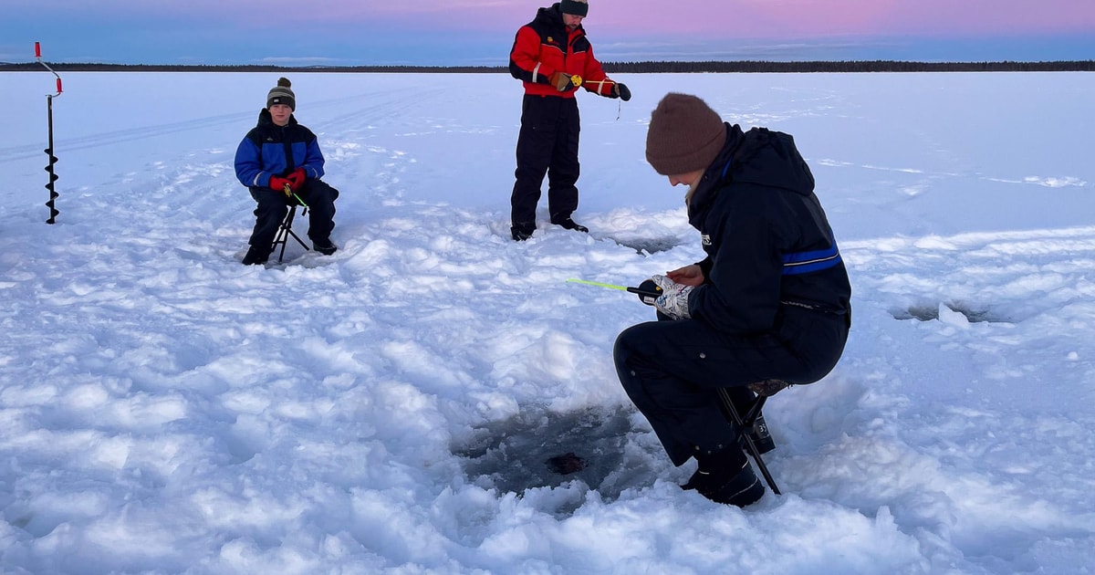 Levi: Ice Fishing Trip in a small group | GetYourGuide