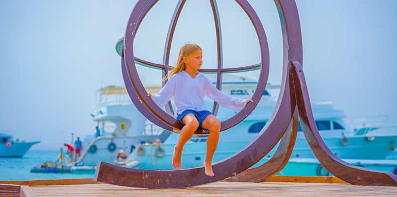 Hurghada: Hula Hula Island Boat Trip with Snorkeling & Lunch | GetYourGuide