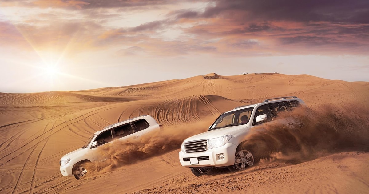 Dubai: Desert Safari, Camel Ride, and BBQ Dinner | GetYourGuide