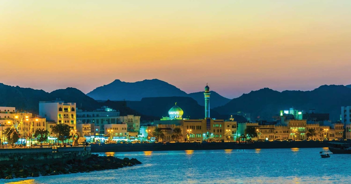 Muscat by Night with Local Dinner from Muscat | GetYourGuide
