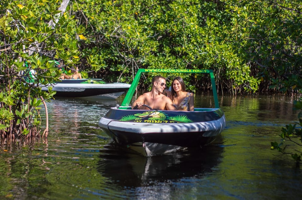 Cancún: Selbstgeführte Nichupté Lagoon Speedboat Tour | GetYourGuide