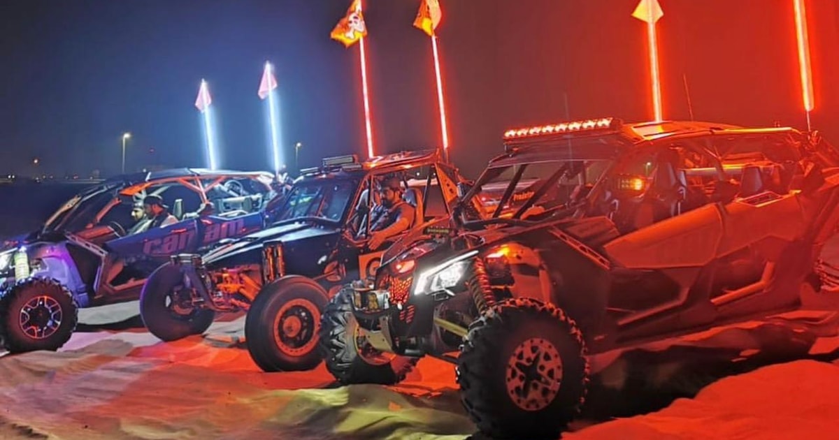 Sharjah: Family UTV Tour with Sandboarding | GetYourGuide