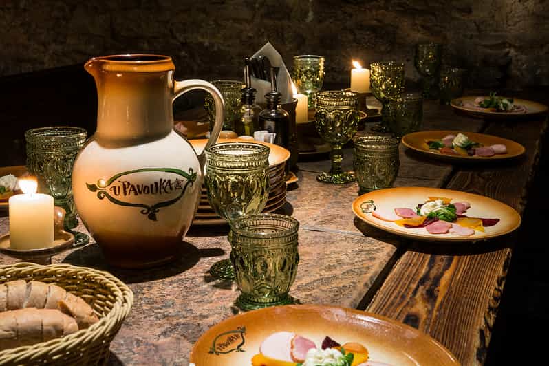 Medieval Feast Table Setting
