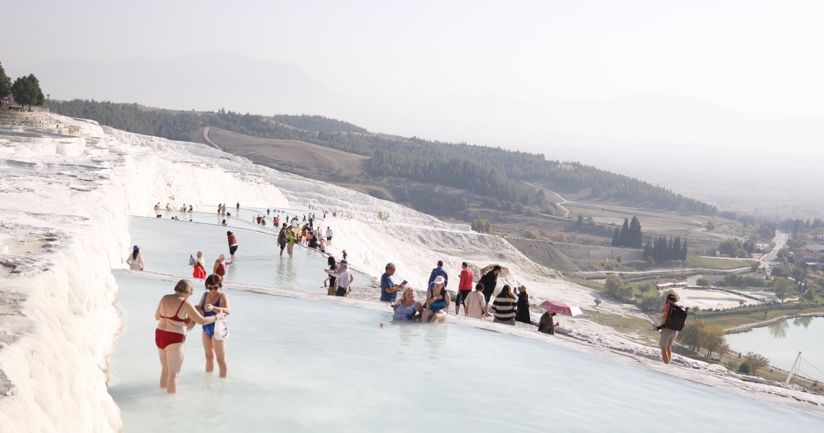 Kusadasi or Selcuk: Pamukkale Guided Group Tour | GetYourGuide