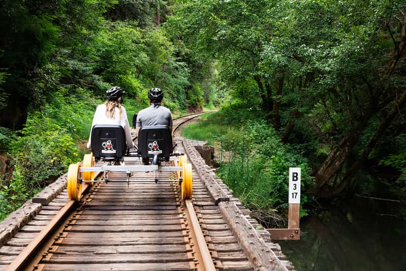 Mendocino County: Pudding Creek Railbikes | GetYourGuide