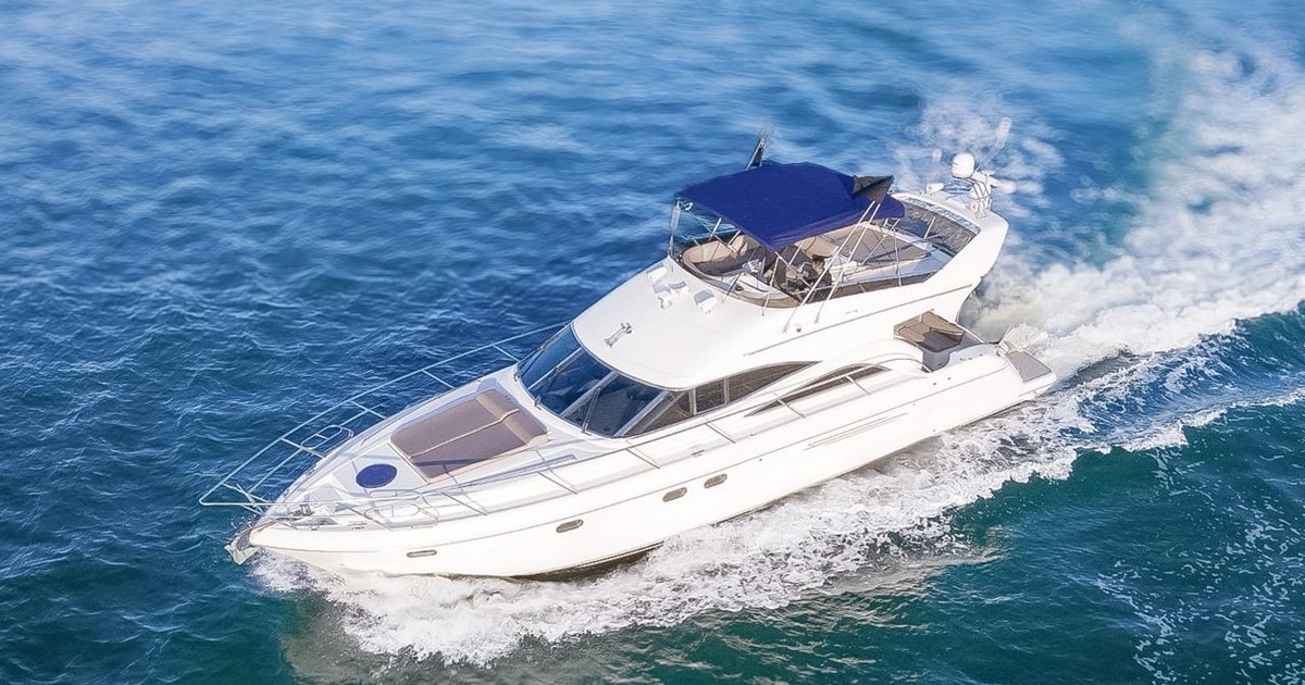 Luxury Private Boat 60 ft + 2 Jet Skis to Miami Islands | GetYourGuide
