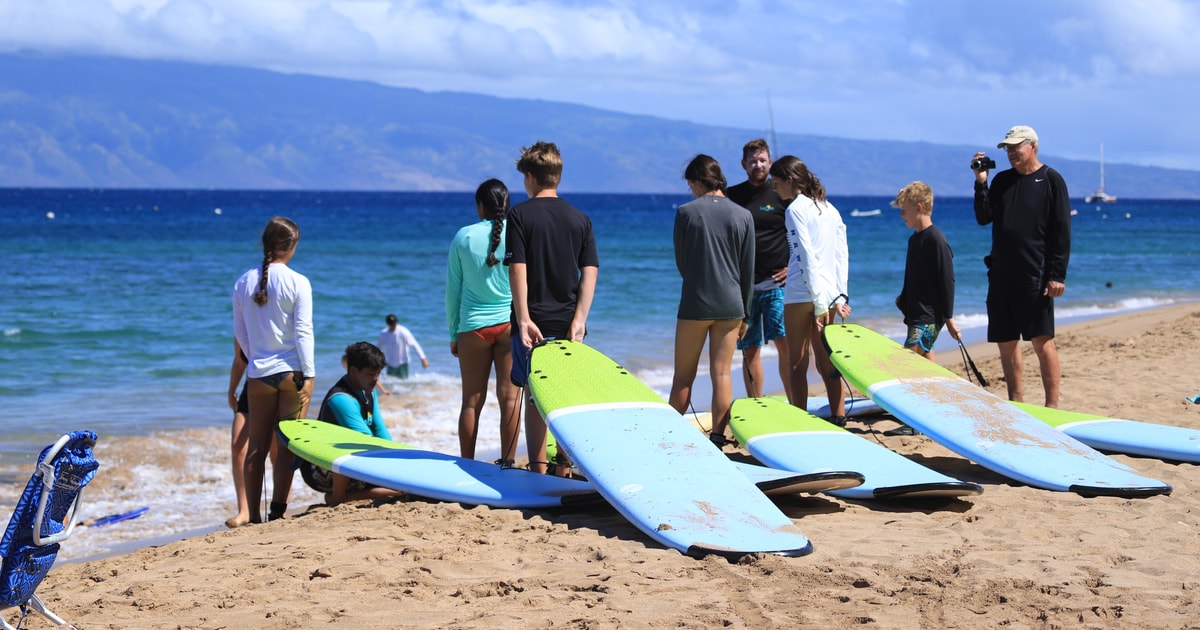 Maui: Group Surf Lesson | GetYourGuide