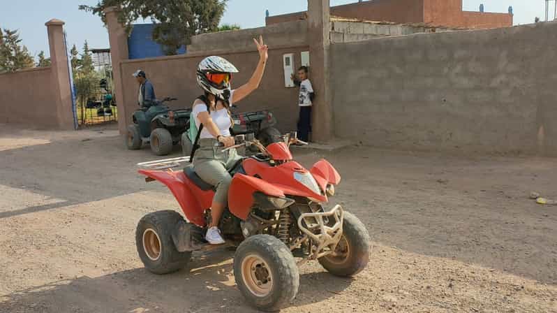 Marrakech: Palmeraie Quad Bike & Traditional Moroccan Spa | GetYourGuide
