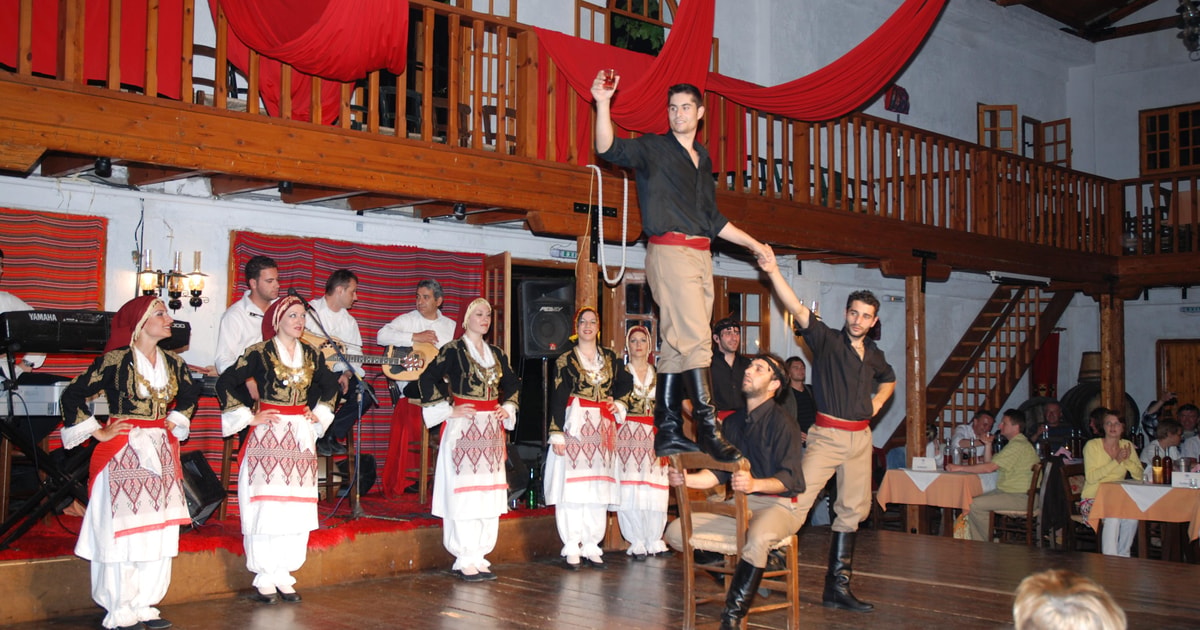 Crete: Traditional Dance Show and Buffet Dinner with Wine | GetYourGuide