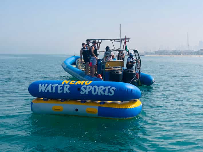 Dubai: Speedboat Tubing Around Burj Al Arab | GetYourGuide