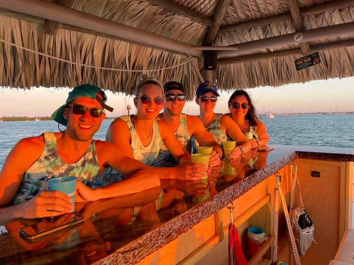 Key West: Private Tiki Boat Sunset Cruise | GetYourGuide
