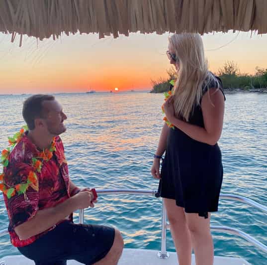 Key West: Private Tiki Boat Sunset Cruise | GetYourGuide