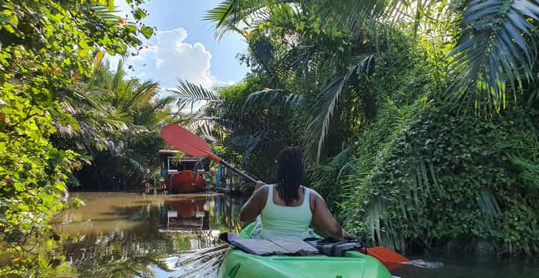 Explore Bangkok jungle by bike, kayak & boat - small group | GetYourGuide