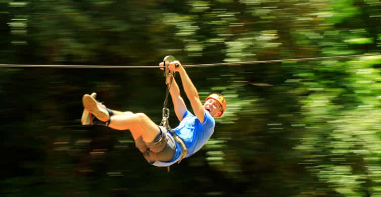 Puerto Vallarta: Canopy River Zip Line Tour with Mule Ride | GetYourGuide