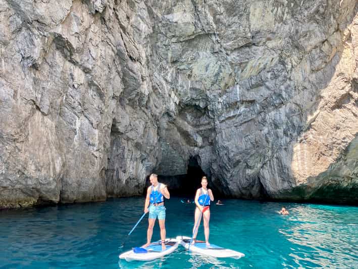 Capri: Caves and Beaches Stand Up Paddleboard Tour | GetYourGuide