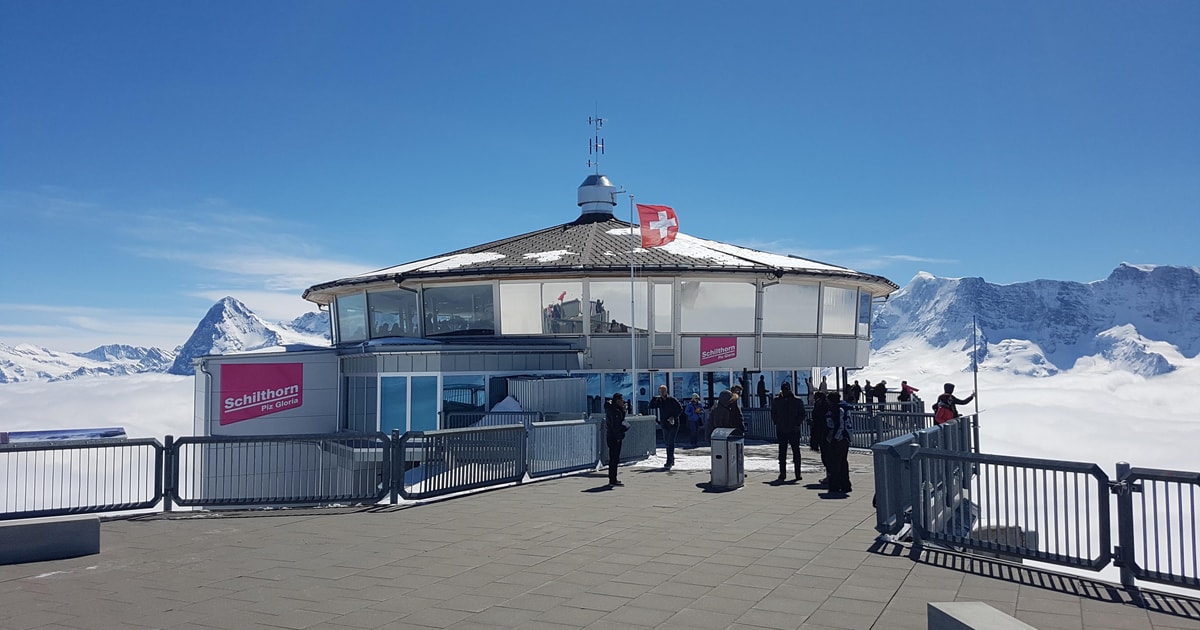 Viagem de 1 dia em pequeno grupo ao Monte Schilthorn e Mürren saindo de ...