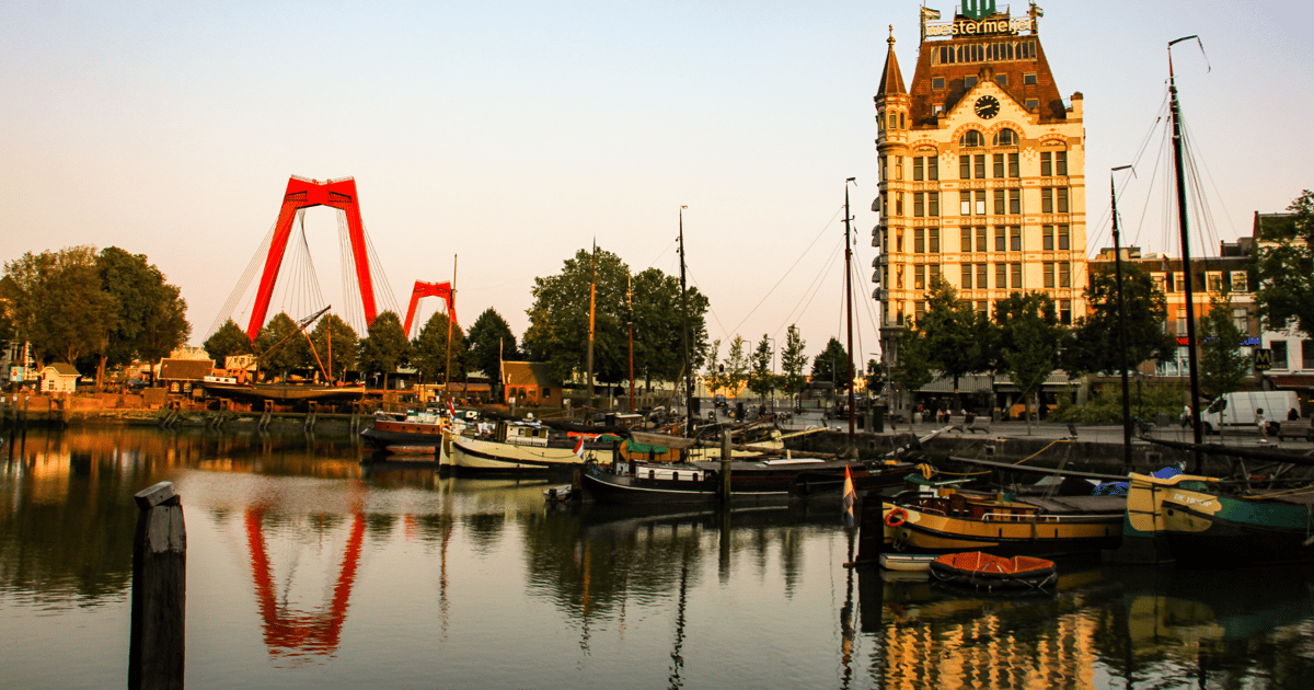 Rotterdam: Highlights App Guided Tour with Puzzles | GetYourGuide