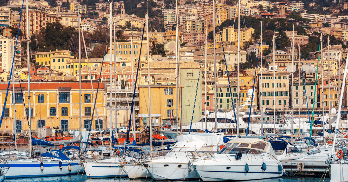 Genua: hoogtepunten van de stad Zelfgeleide speurtocht en rondleiding ...