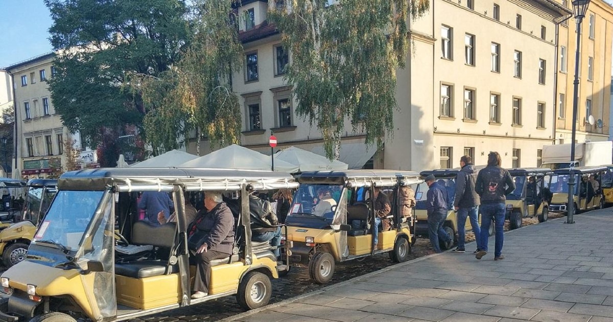 Krakow: Jewish Quarter and Ghetto Electric Golf Cart Tour | GetYourGuide