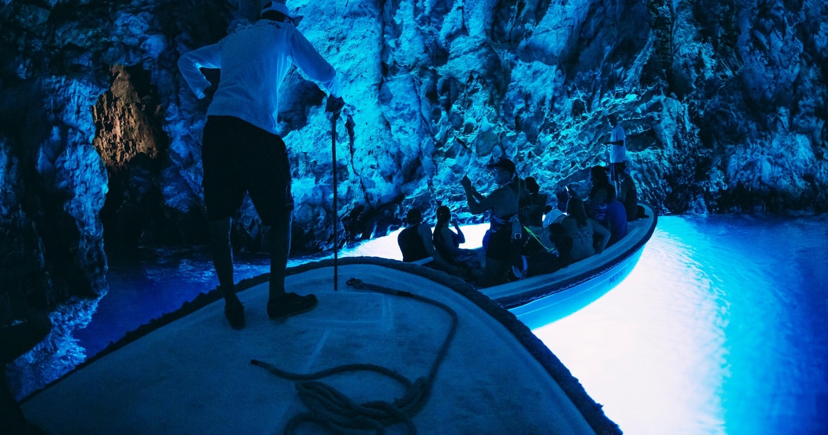 Split: Cueva Azul, 5 Islas y Excursión en Lancha Rápida con Snorkel ...