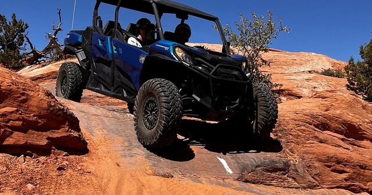 Moab: U-Drive UTV Sunset Adventure z przewodnikiem na Hell's Revenge ...