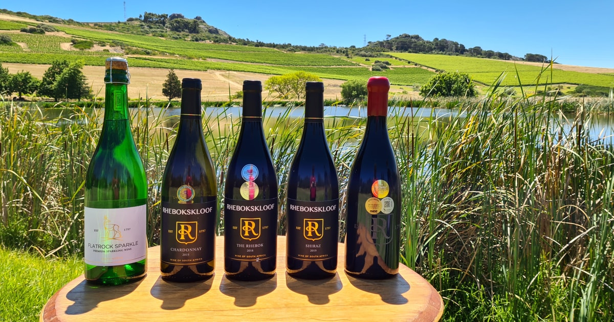 From Cape Town: Full-Day Winelands Tour with Tasting | GetYourGuide