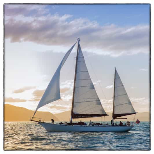Airlie: Adults Only Sunset Sail with Aperol Spritz/Antipasto | GetYourGuide
