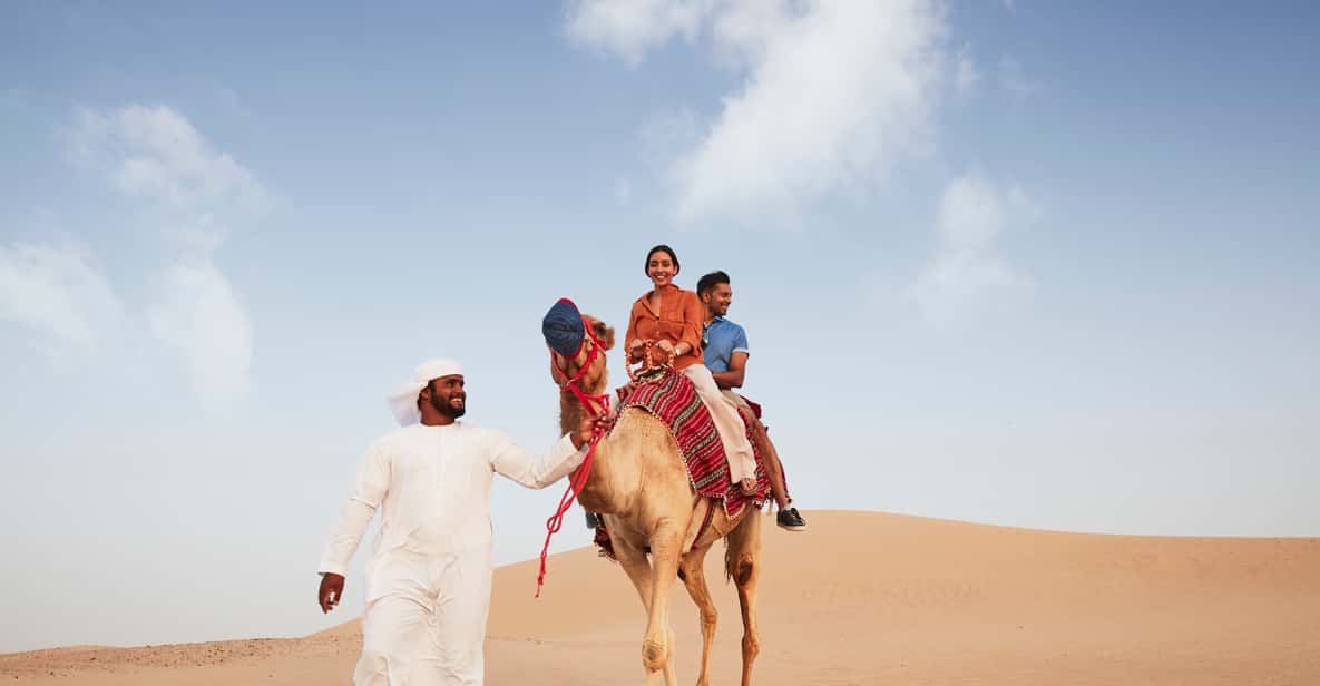 Dubai: Morning Camel Safari & Breakfast at Al Marmoom Oasis | GetYourGuide