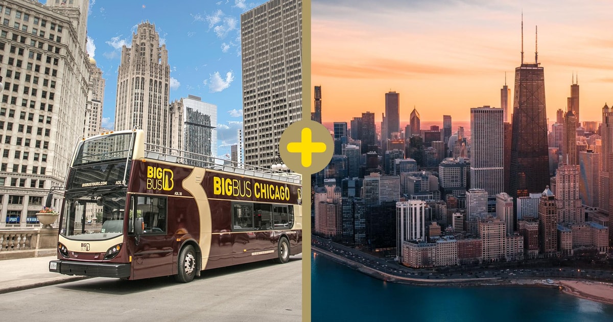 Chicago: 360 CHICAGO & Big Bus hop-on-hop-off-tour | GetYourGuide
