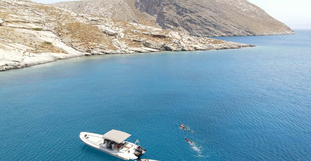From Heraklion: Private Snorkeling Boat Cruise to Dia Island | GetYourGuide