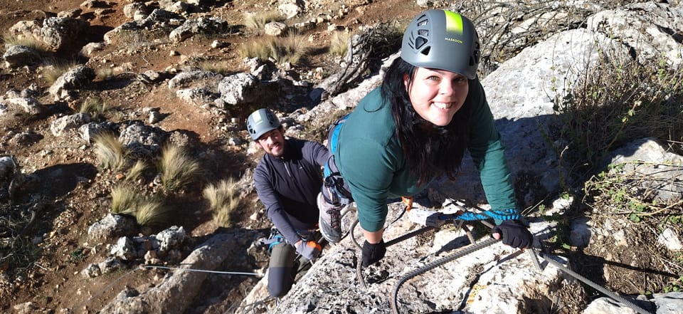 From Granada: Climb Zafarraya's 'Via Ferrata John Hogbin' | GetYourGuide