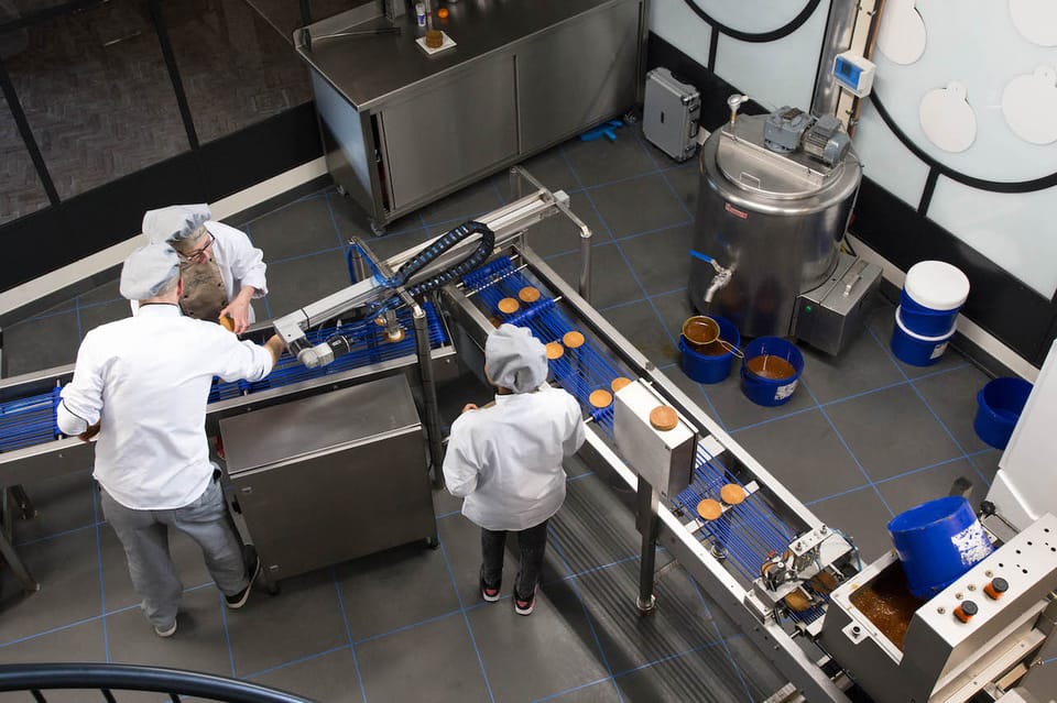 Gouda: Syrup Waffle Factory Ticket with a Waffle | GetYourGuide