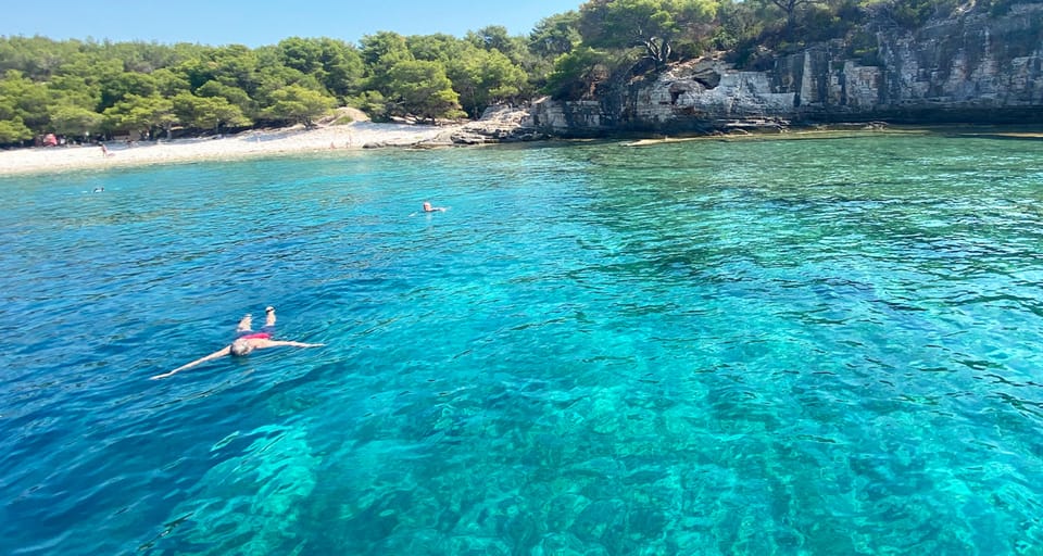 Trogir: Blue Lagoon, Maslinica, and Solinska Bay Boat Tour | GetYourGuide